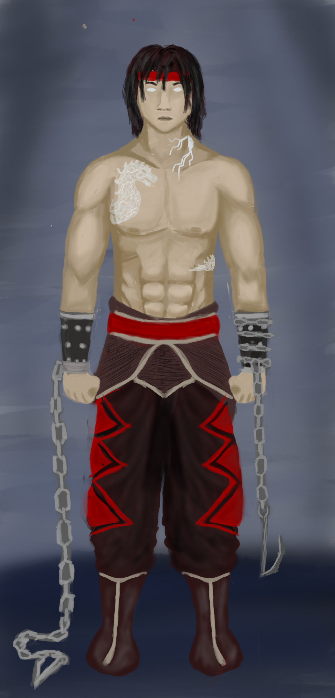 Mortal Kombat 9 Liu Kang Zombie