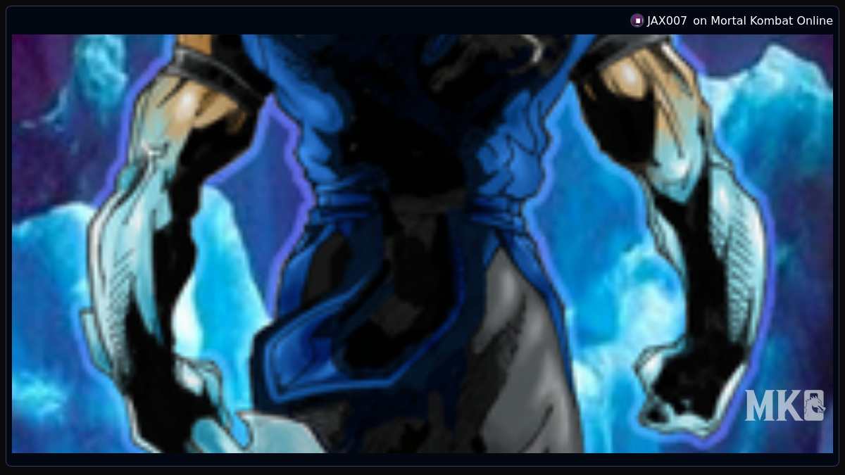Sub-Zero ~ Blue - Mortal Kombat Online