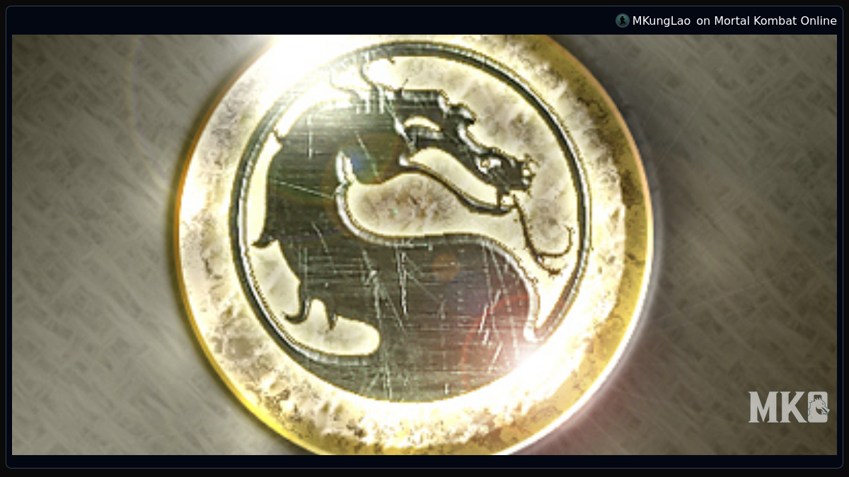 Champion of MK Medallion - Mortal Kombat Online