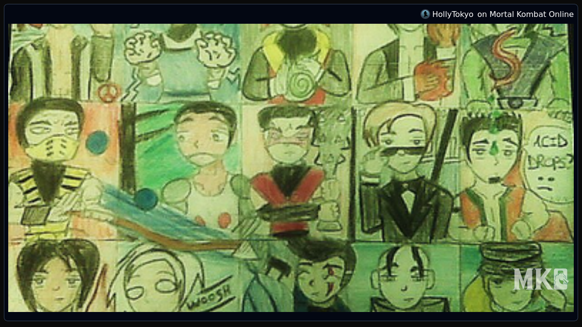 MK4 Select Screen - Mortal Kombat Online