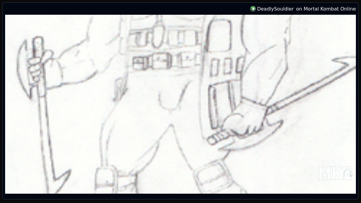 Kabal "Hook Swords" - Mortal Kombat Online