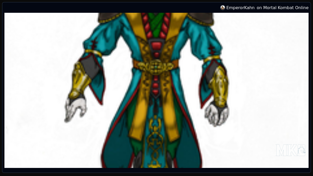 Shinnok Design - Mortal Kombat Online