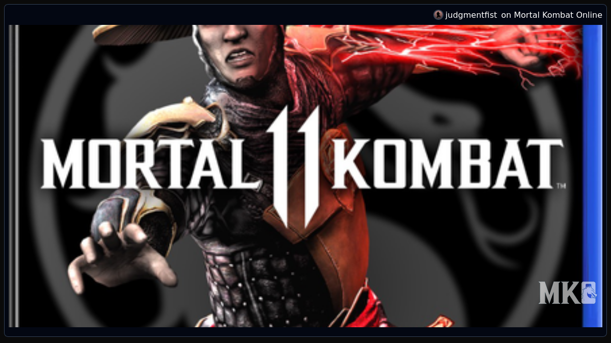 MK11 Box Art: Dark Raiden - Mortal Kombat Online