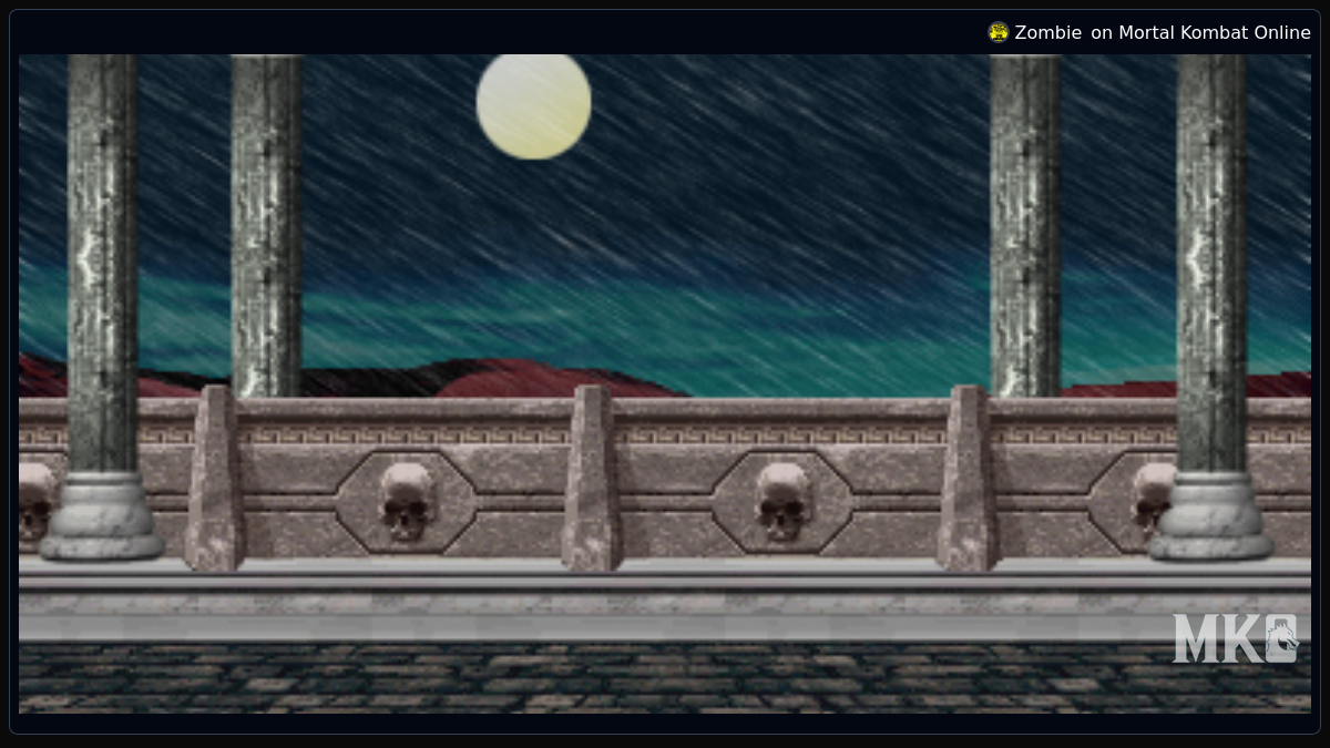 fake back ground (empty) - Mortal Kombat Online