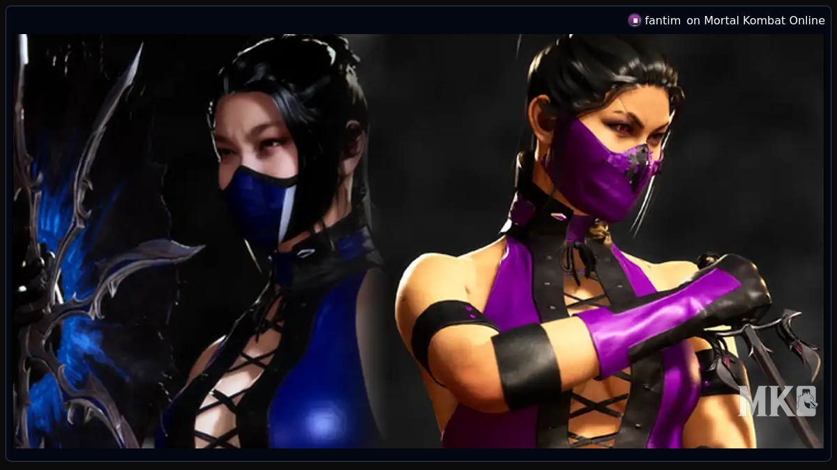 If Mileena and Kitana ever get Ultimate Mortal Kombat 3 costumes for Mortal Kombat 1 they NEED ...