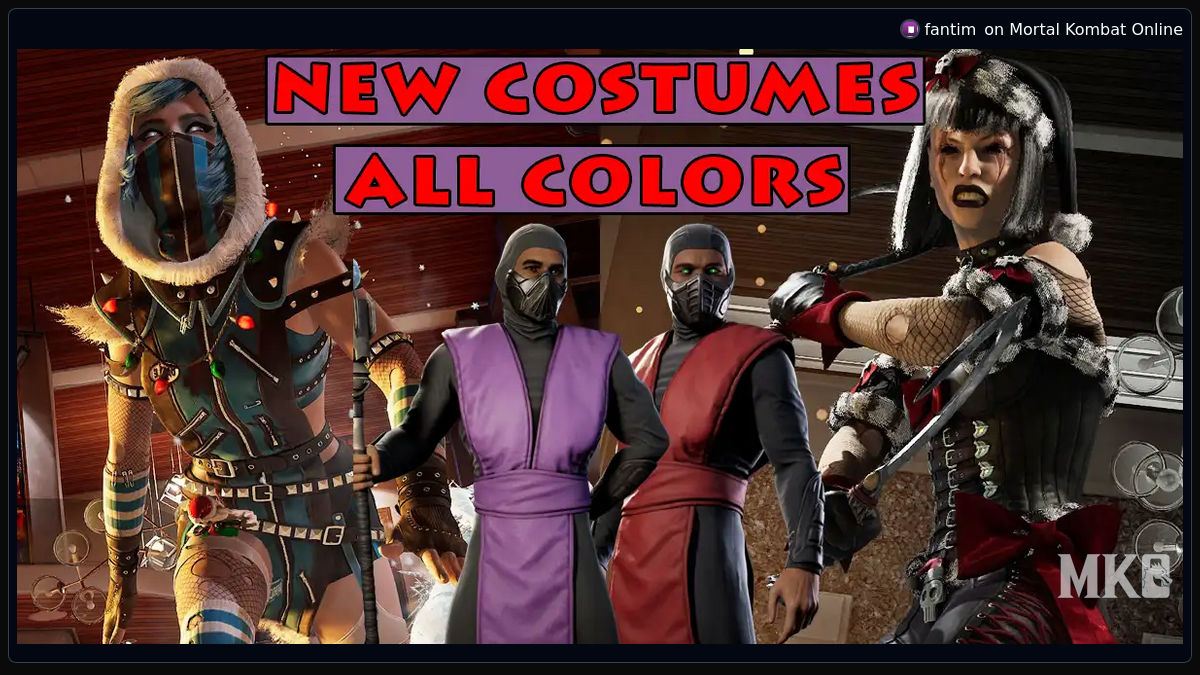 Here are all alternate colors for new Winter Frost and Sareena, and MK ...