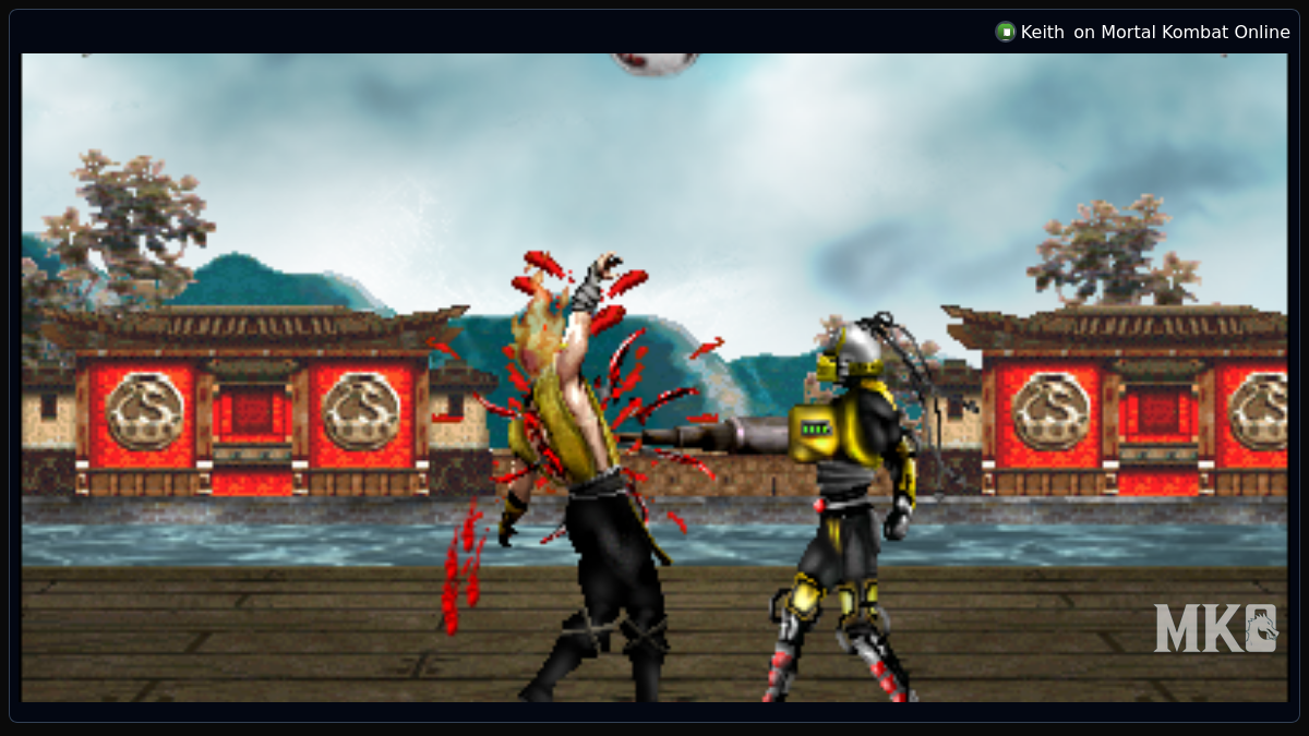 FAKE: Scorpion VS Cyrax - Lung Hai Temple - Mortal Kombat Online