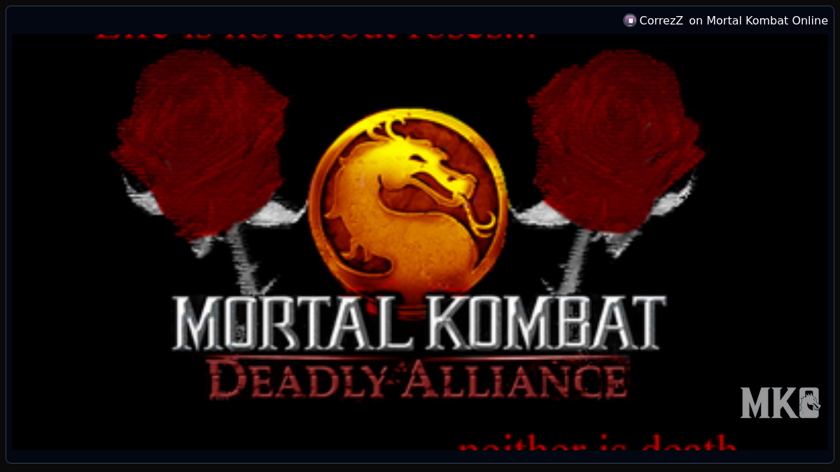 MKDA Rose Background - Mortal Kombat Online