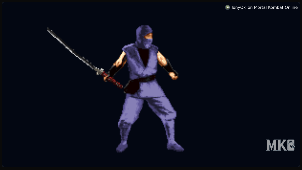 Ryu Hayabusa custom sprite - Mortal Kombat Online