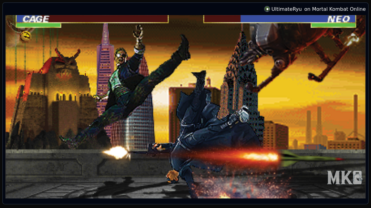 Back to The Matrix -fake- - Mortal Kombat Online