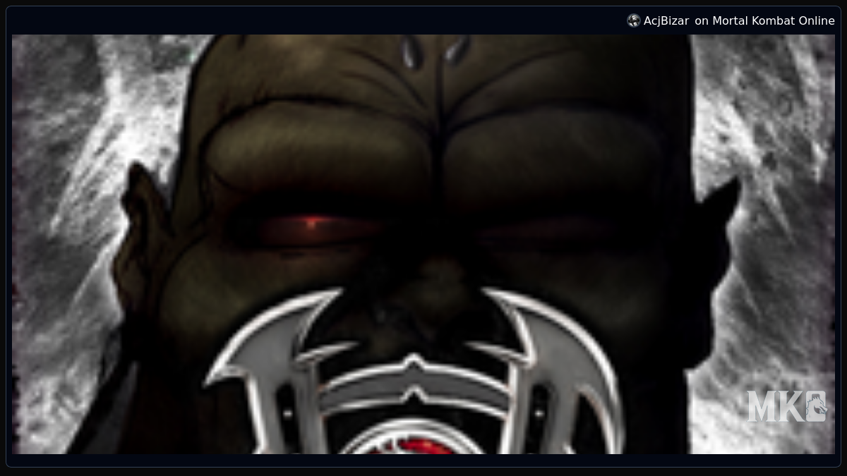 The dark version of my Goro drawing. - Mortal Kombat Online