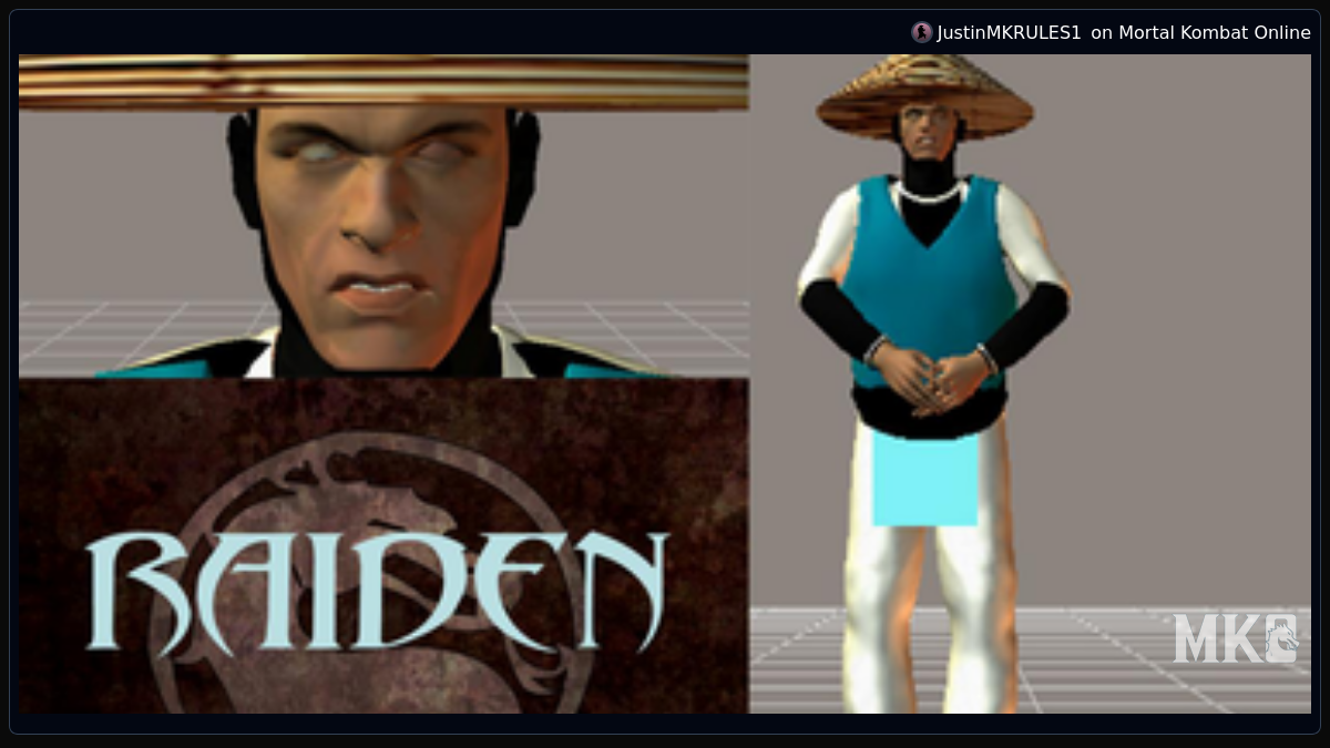 MK II Raiden 3D - Mortal Kombat Online