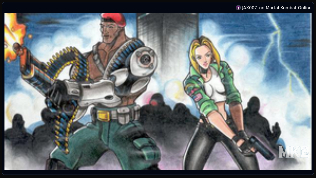 Jax & Sonya - Mortal Kombat Online