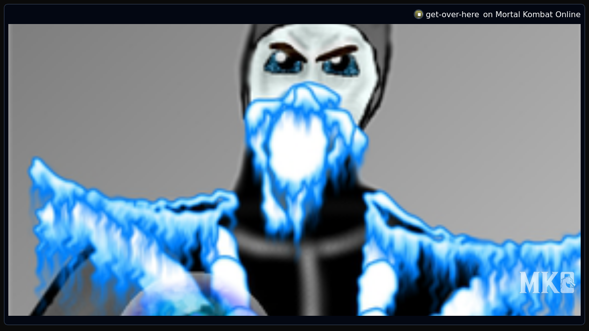 Fan Art: Frosty Sub-Zero - Mortal Kombat Online