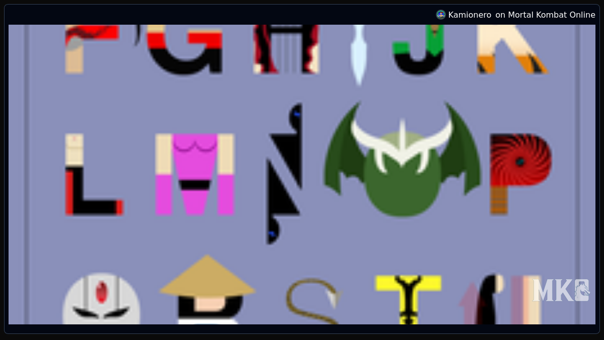 Alphabet Kombat - Mortal Kombat Online