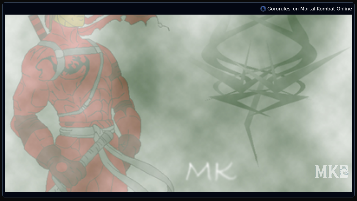 Kenshi Wallpaper MKD - Mortal Kombat Online