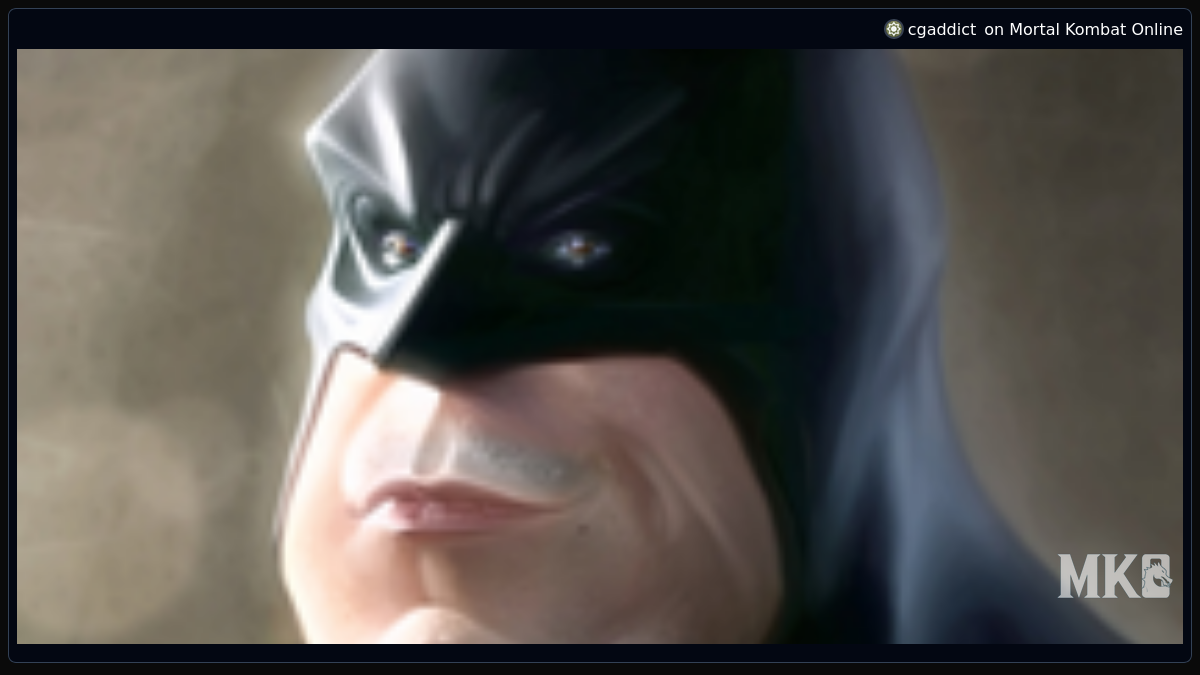 Batman Caricature - Mortal Kombat Online