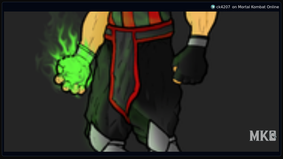 Ermac Concept - Mortal Kombat Online