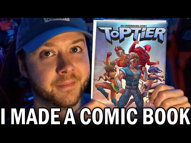 I Made a Comic Book for Fighting Game Fans! - Mortal Kombat Online