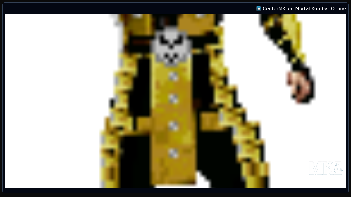 My Scorpion custom sprite - Mortal Kombat Online